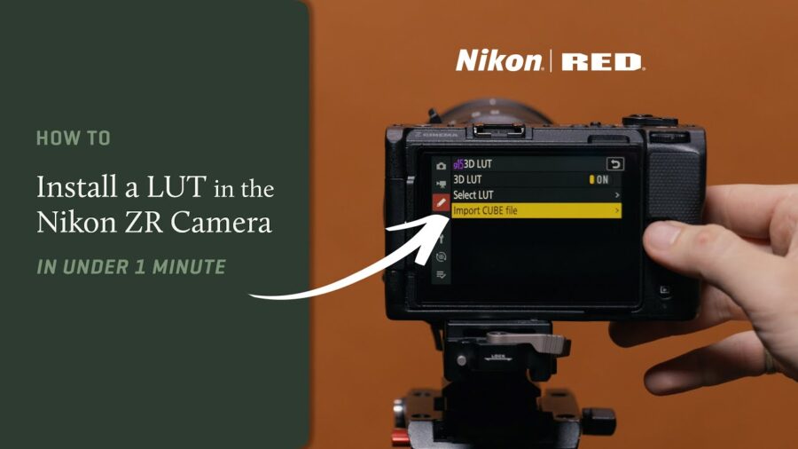 How to Install LUTs on Nikon ZR - In Under 1 Minute - Gamut